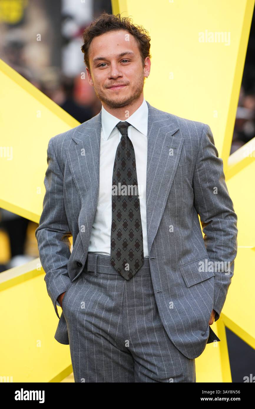 Finn Cole poses for photographers upon arrival at a screening of the ...