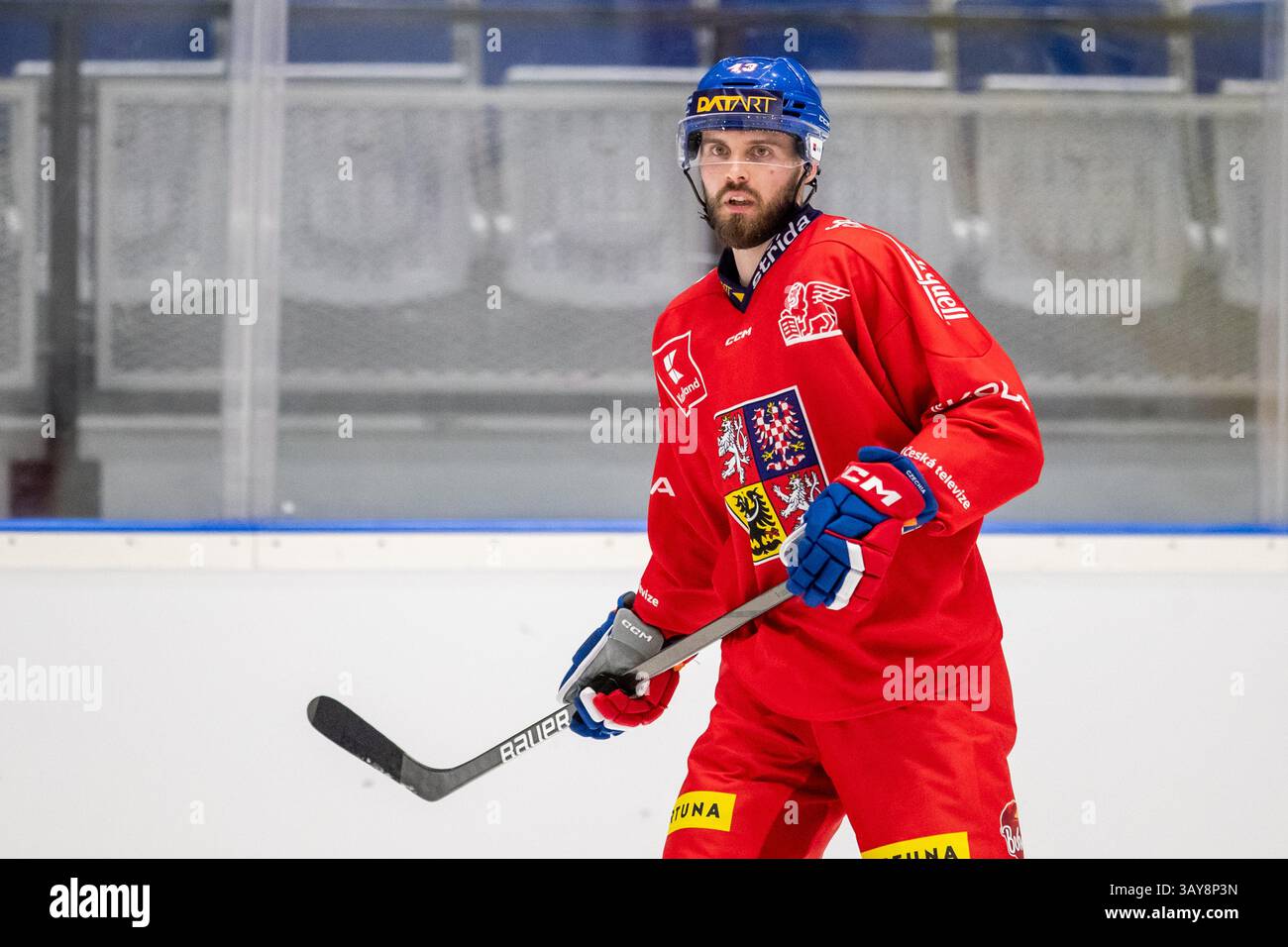 Ostrava, Czech Republic. 22nd Apr, 2025. Michael Spacek attends Czech ...