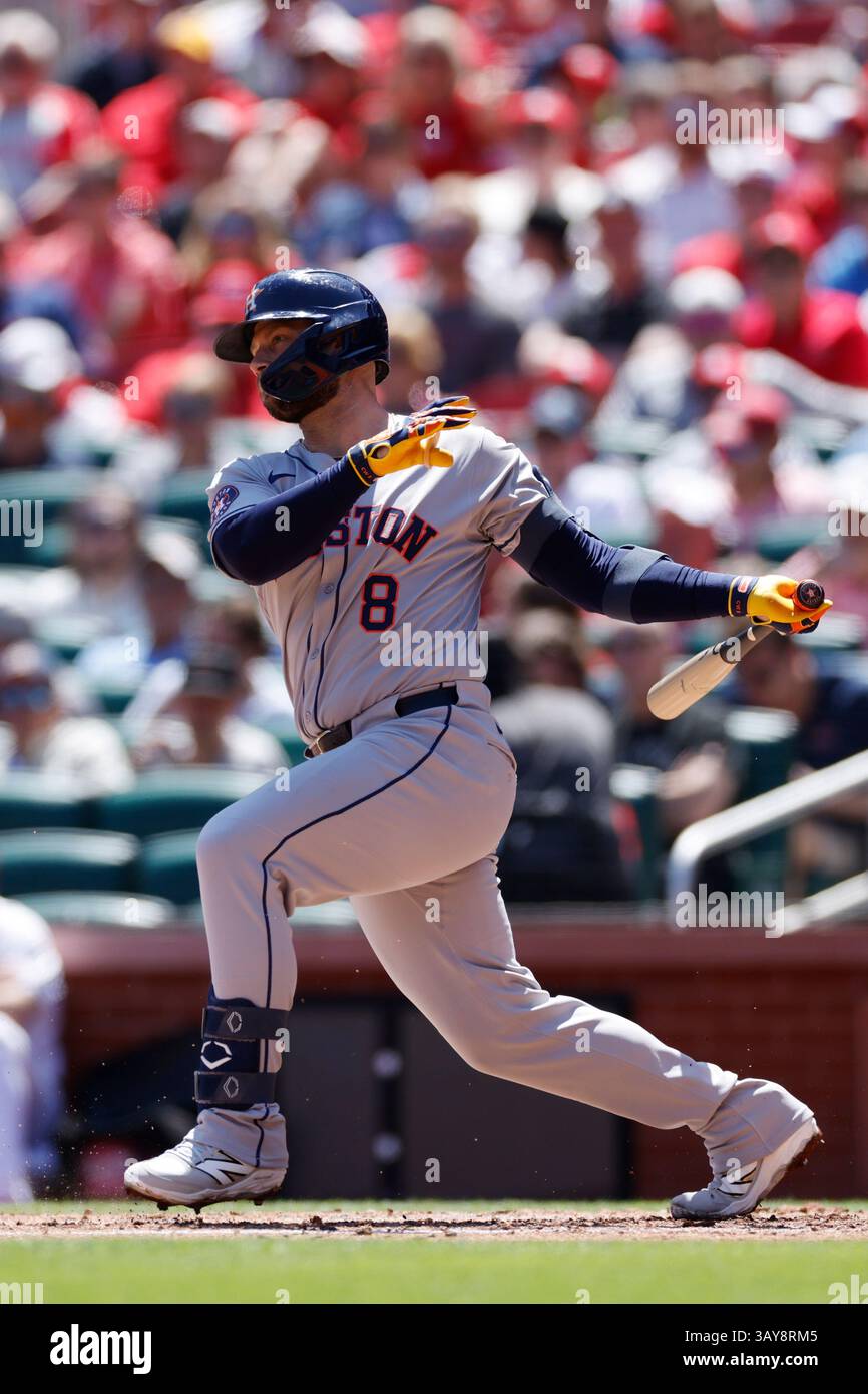 ST. LOUIS, MO - APRIL 16: Houston Astros first baseman Christian Walker ...
