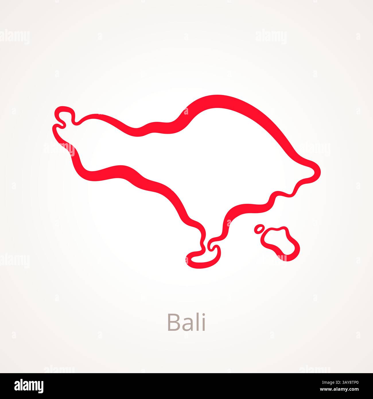 Bali map hi-res stock photography and images - Alamy