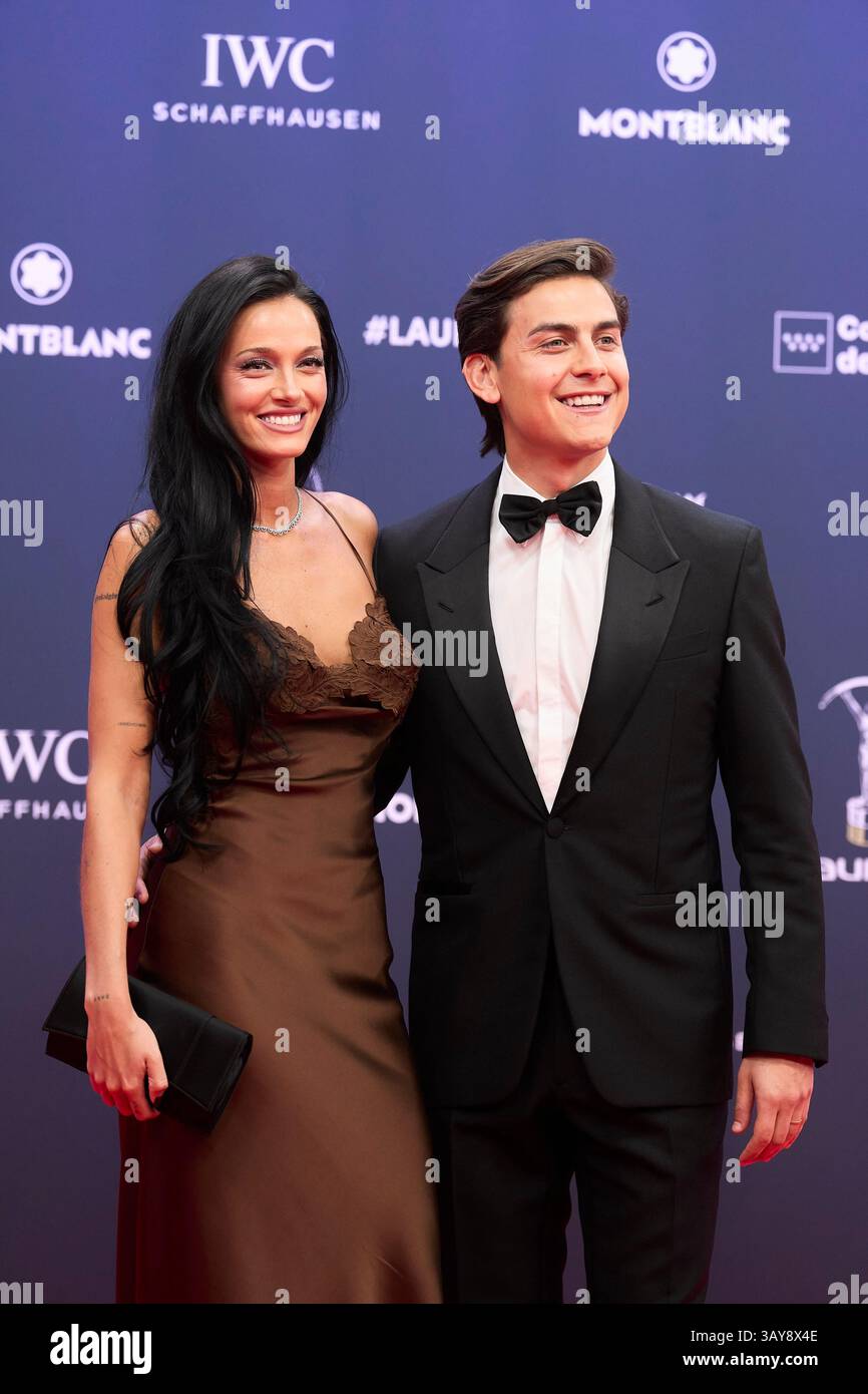 April 21, 2025, Madrid, Madrid, Spain: Paulo Dybala, Oriana Sabatini ...
