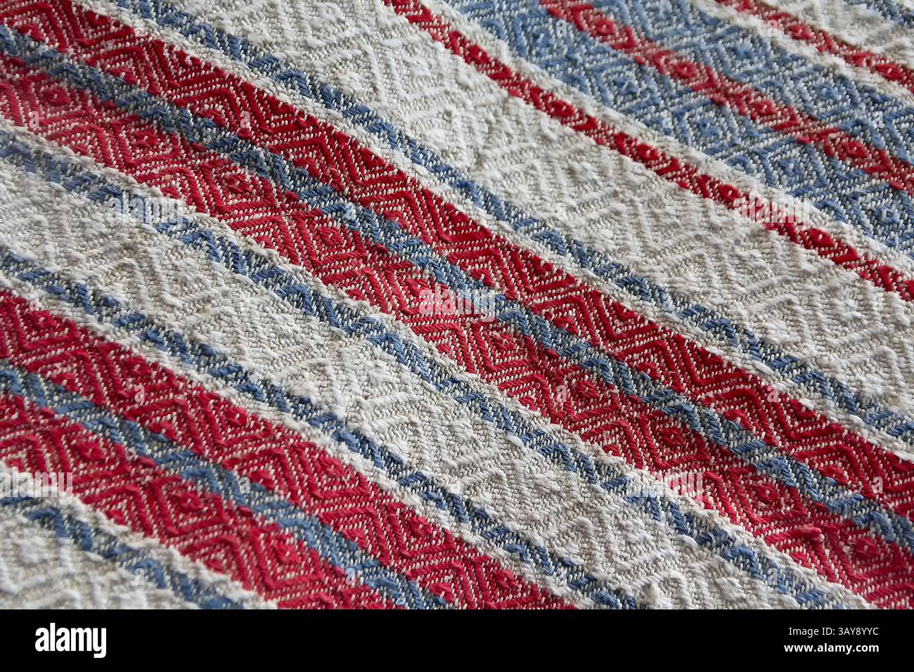 Textile surface with colored stripes. Backgrounds and textures Stock ...