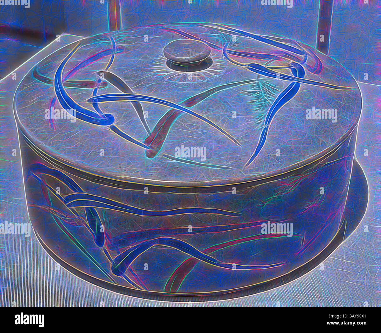 Intricate swirling designs in vibrant colors hi-res stock photography ...