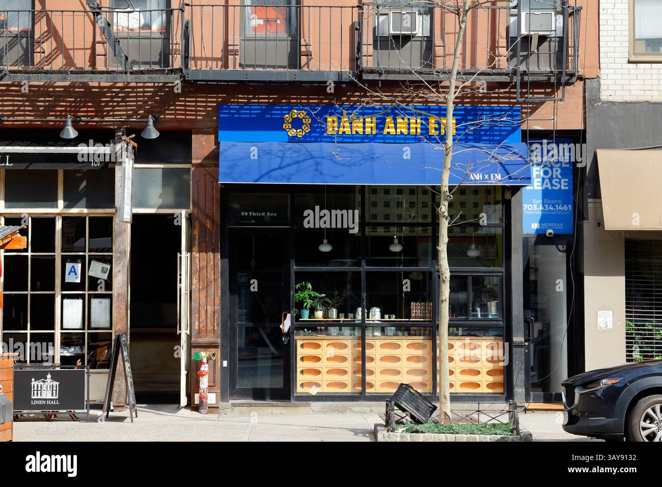Banh Anh Em, 99 3rd Ave, New York, NYC storefront of a Vietnamese ...