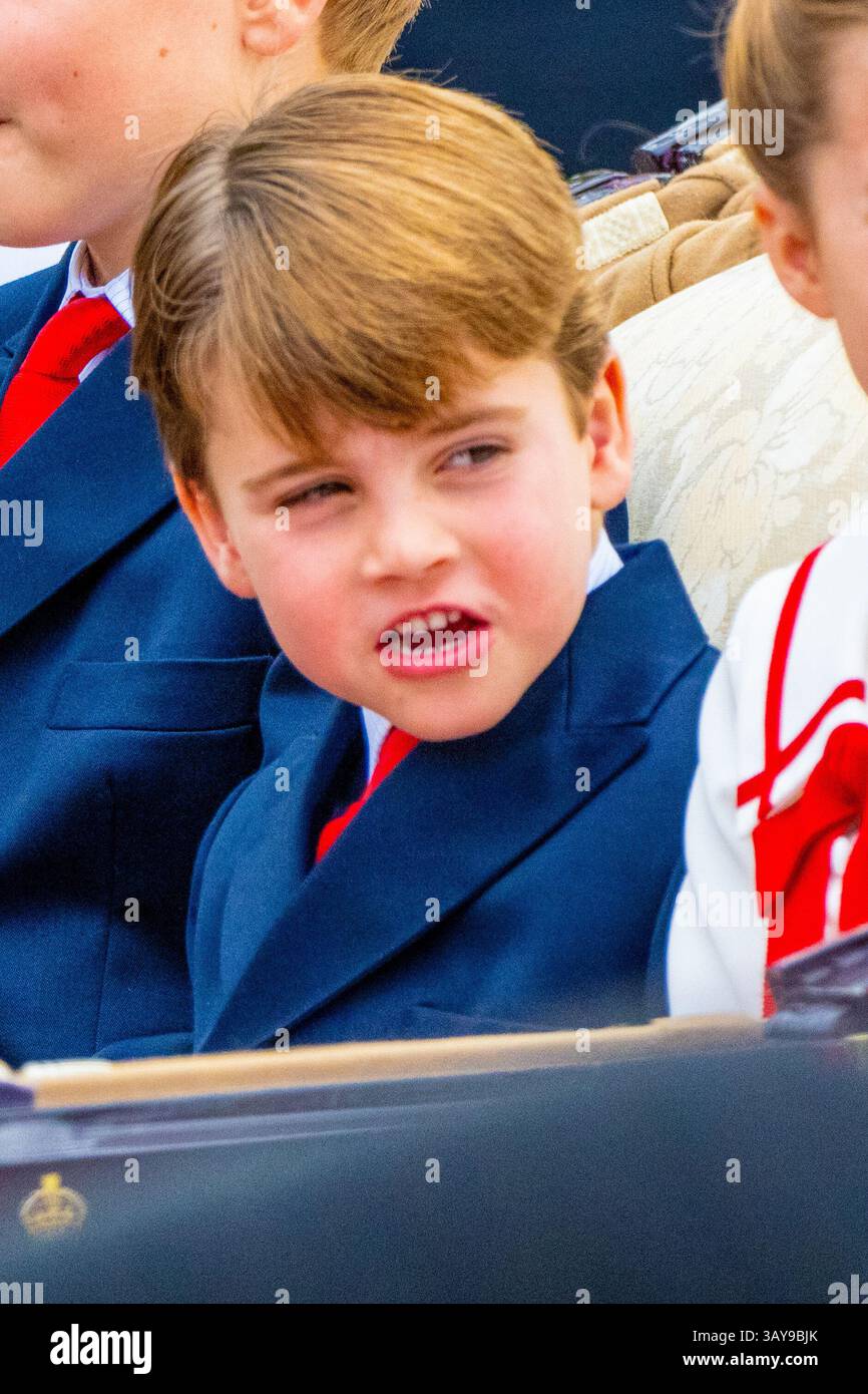 London, UK. 17th June, 2023. Prince Louis celebrates his 7th birthday ...