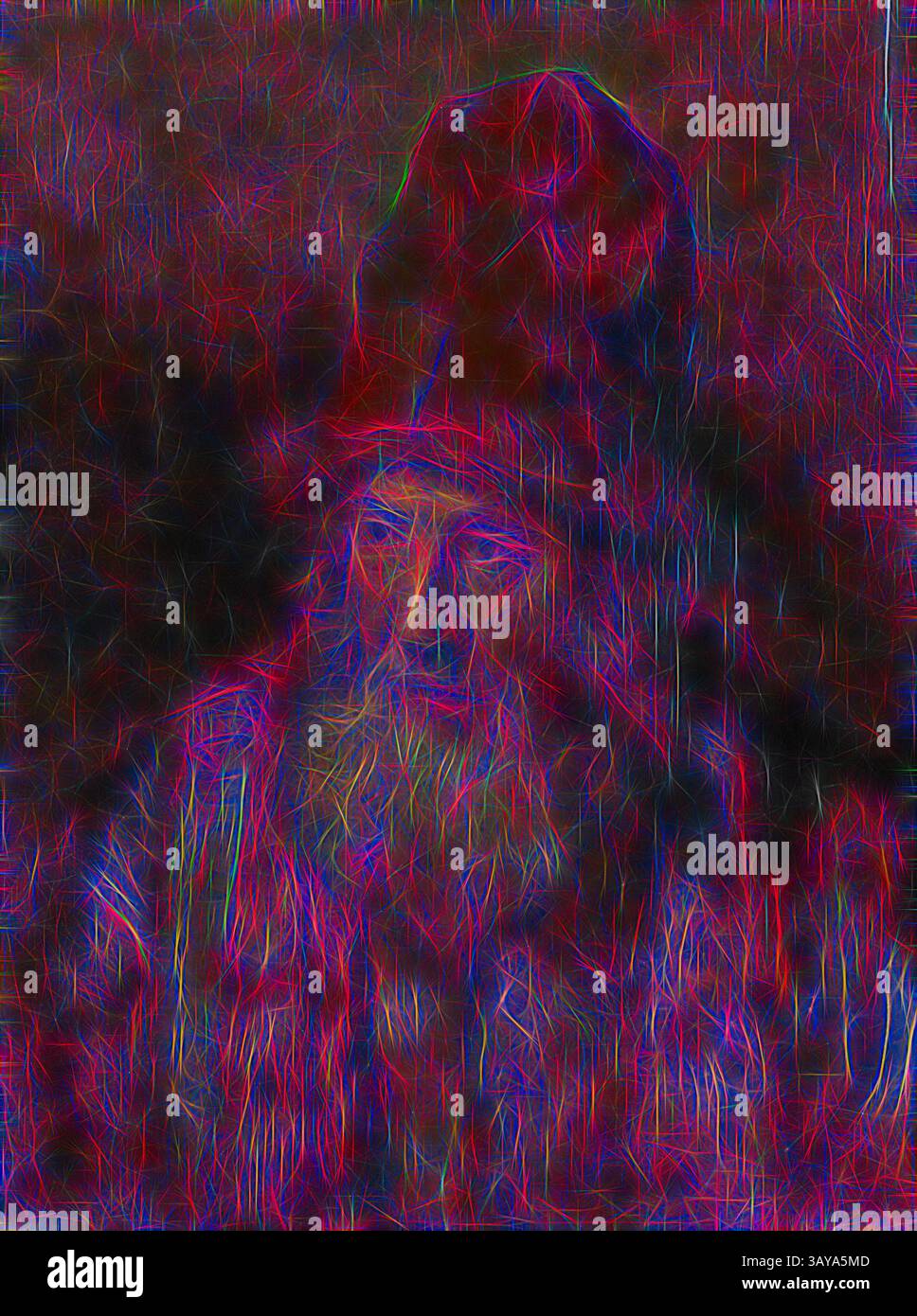 Elderly figure wears hi-res stock photography and images - Alamy