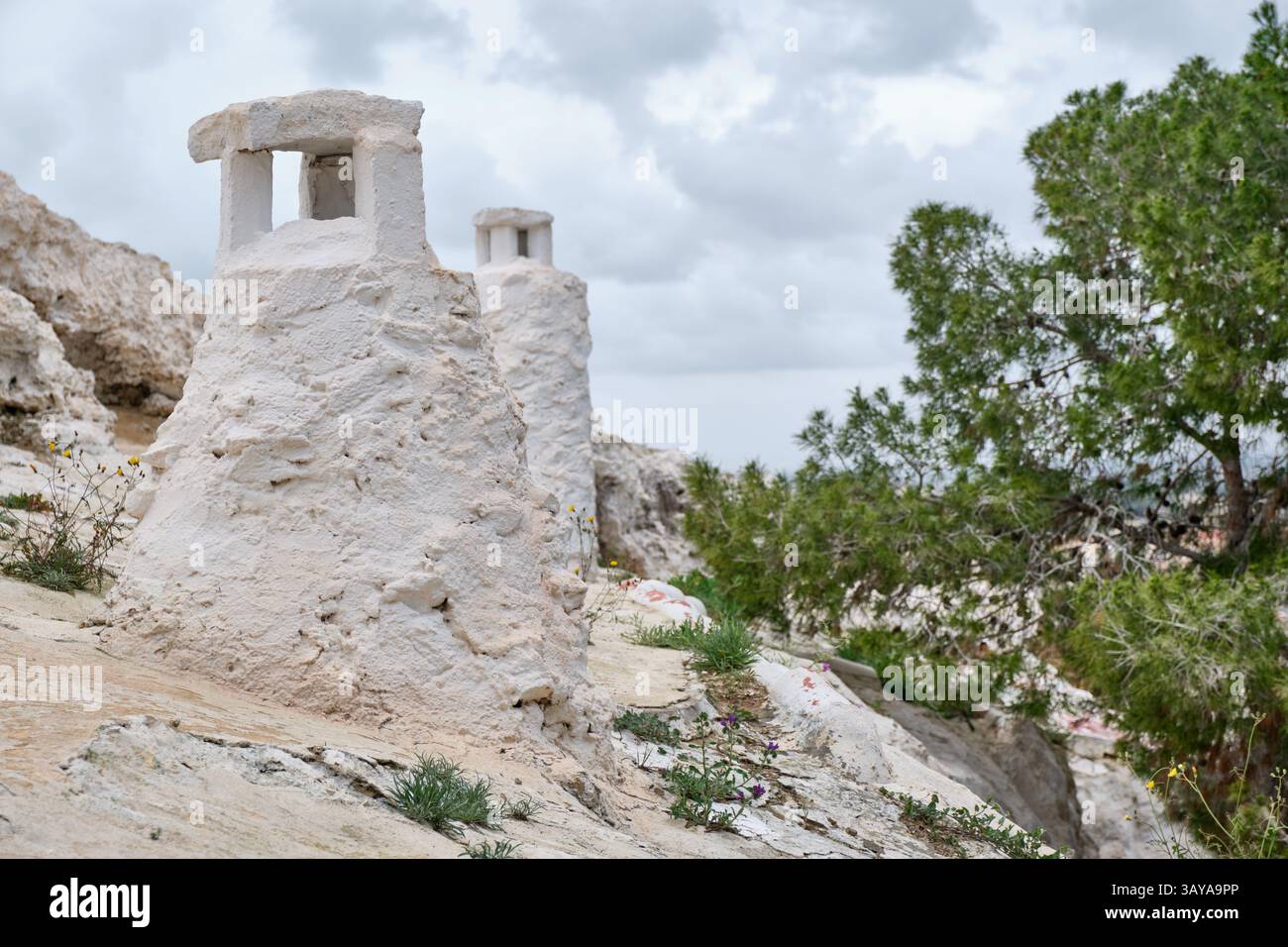 Cave houses of Rojales Stock Photo - Alamy