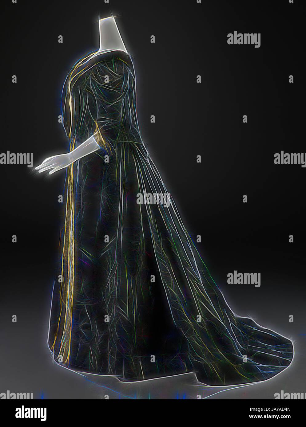Elegant gown displayed hi-res stock photography and images - Alamy