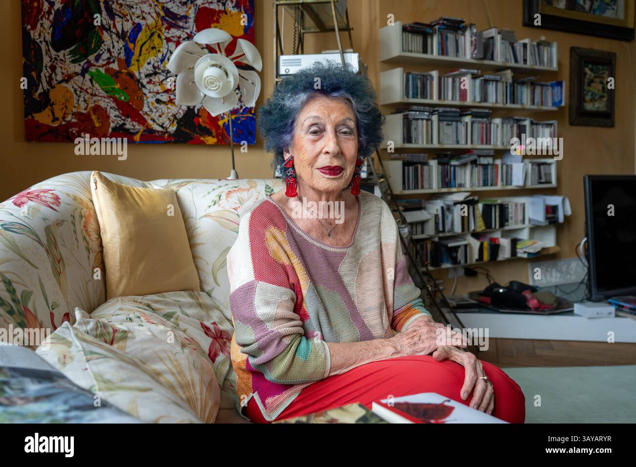 Berlin, Germany. 22nd Apr, 2025. Author and publicist Lea Rosh ...