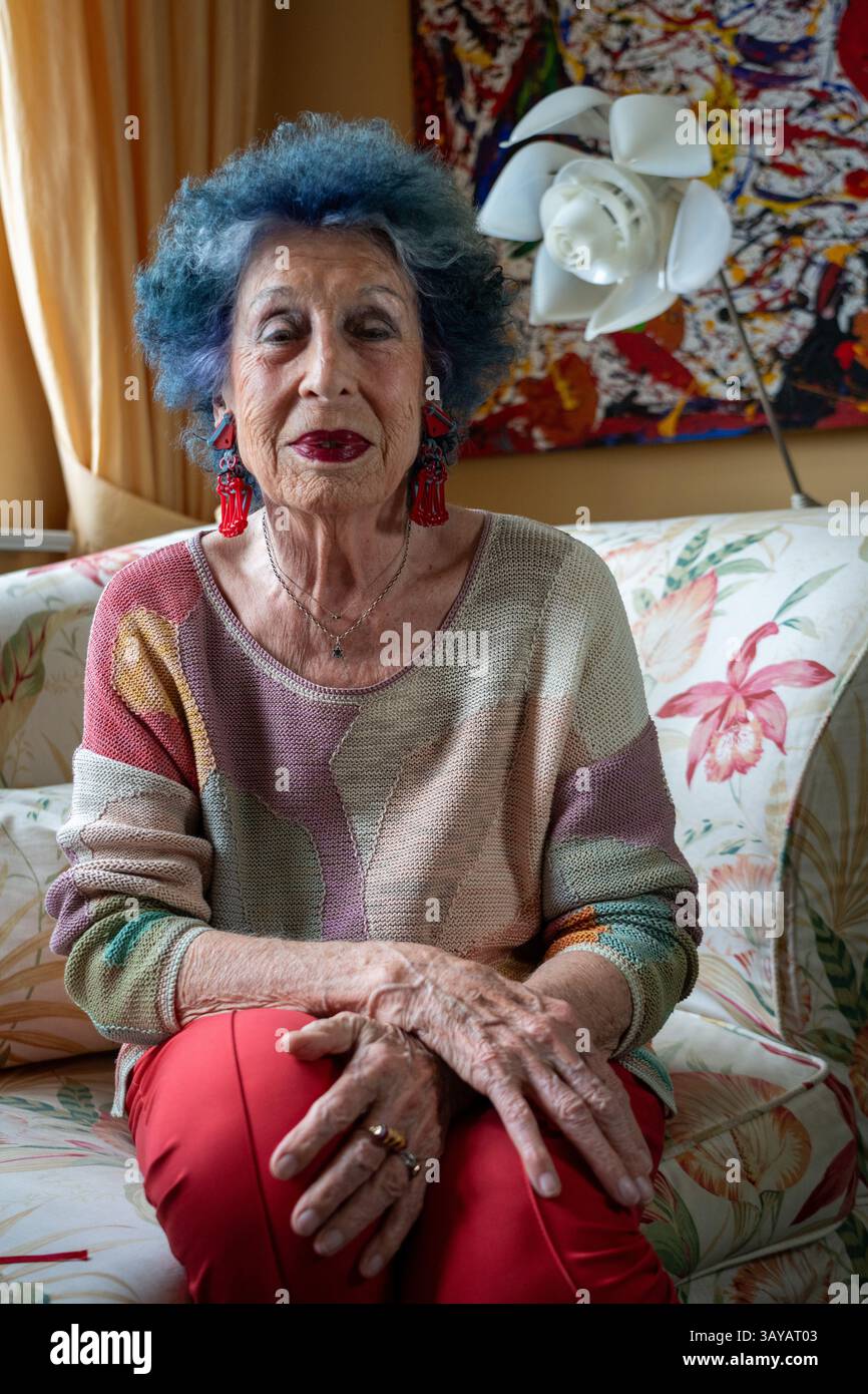 Berlin, Germany. 22nd Apr, 2025. Author and publicist Lea Rosh ...