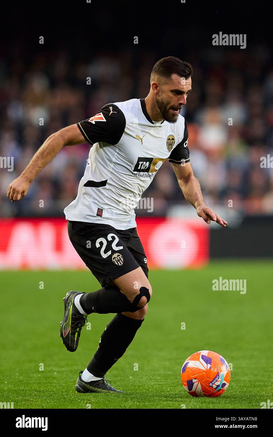 Valencia, Spain. 22nd Apr, 2025. VALENCIA, SPAIN - APRIL 22: Luis Rioja ...