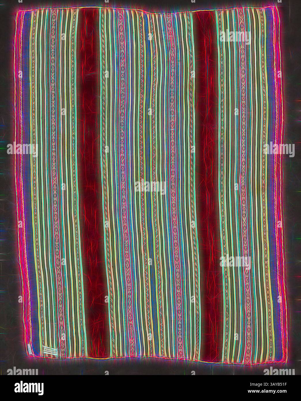Alternating vertical stripes in various shades of blue hi-res stock ...