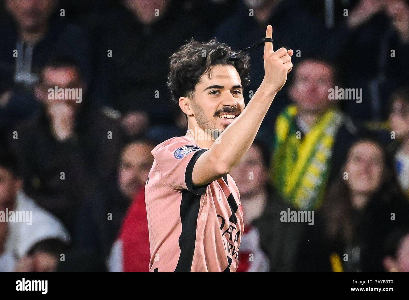 Vitor MACHADO FERREIRA (Vitinha) of PSG celebrates his goal during the ...