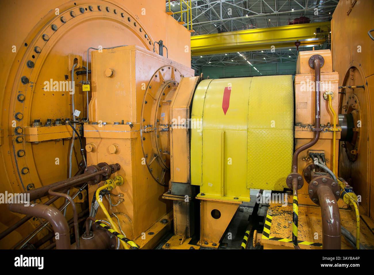 Turbine generator in Nuclear power plant Stock Photo - Alamy