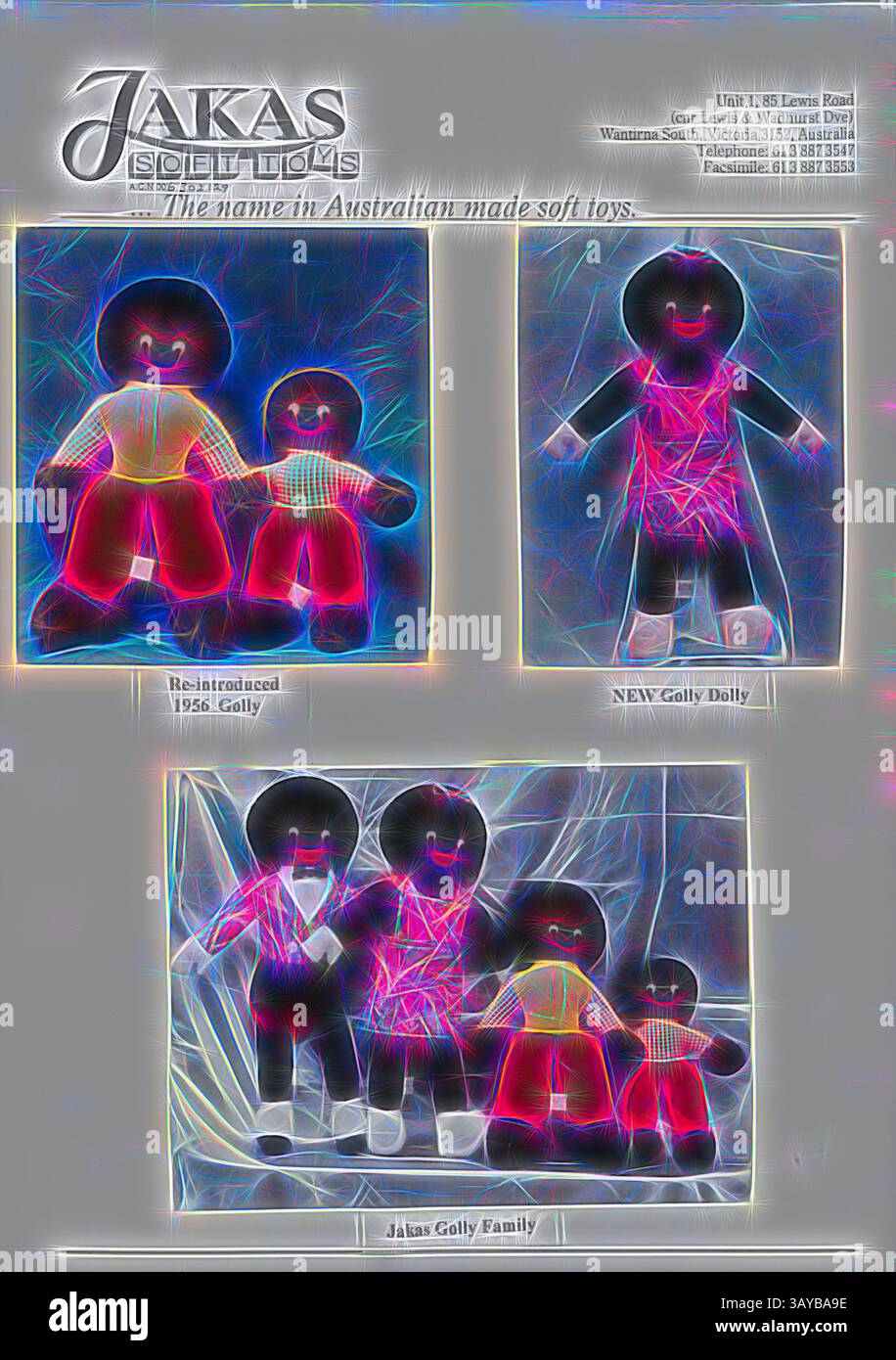 A playful display features soft dolls that highlight the reintroduction ...