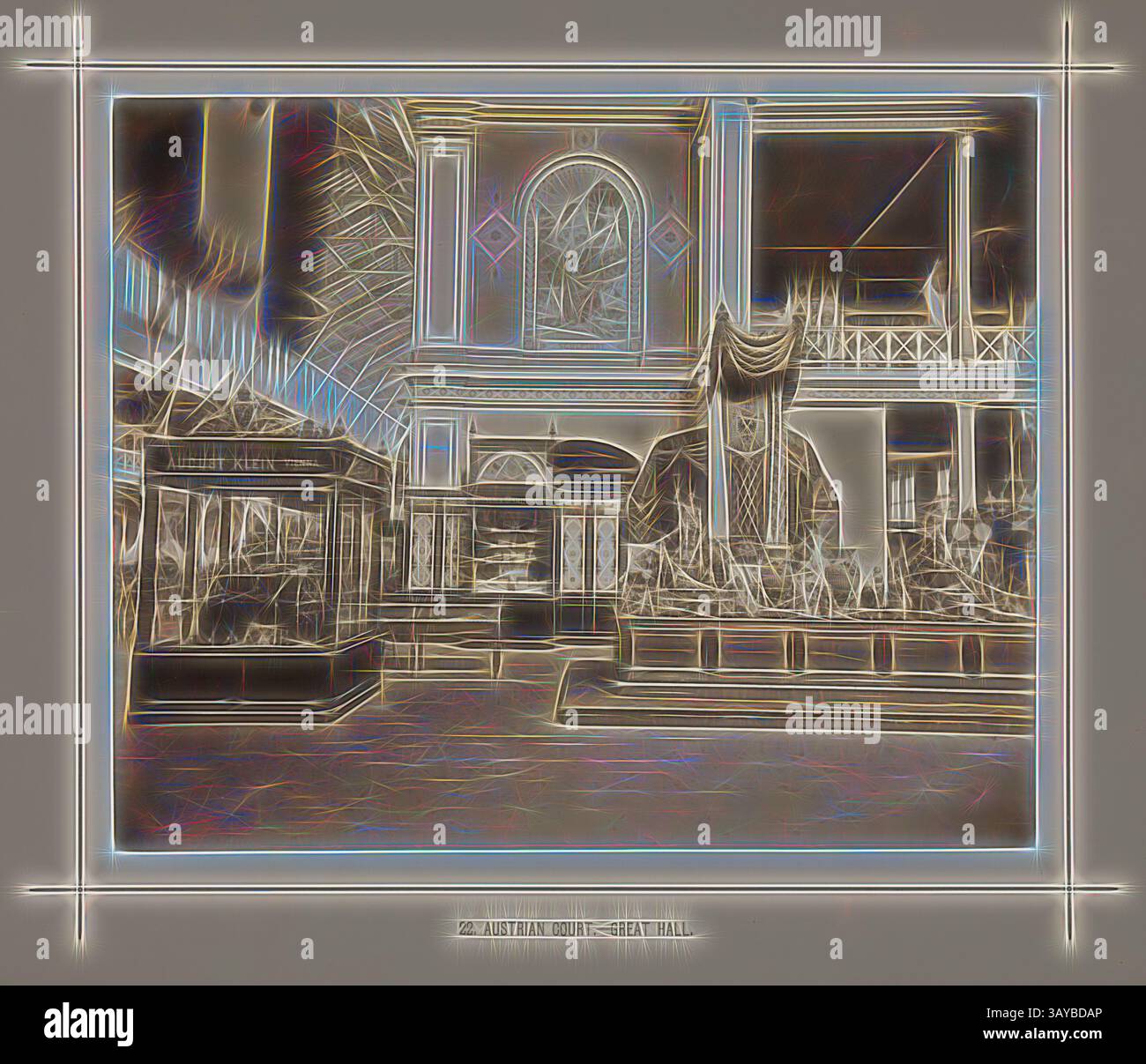 An elegantly designed exhibition hall featuring intricate architectural ...