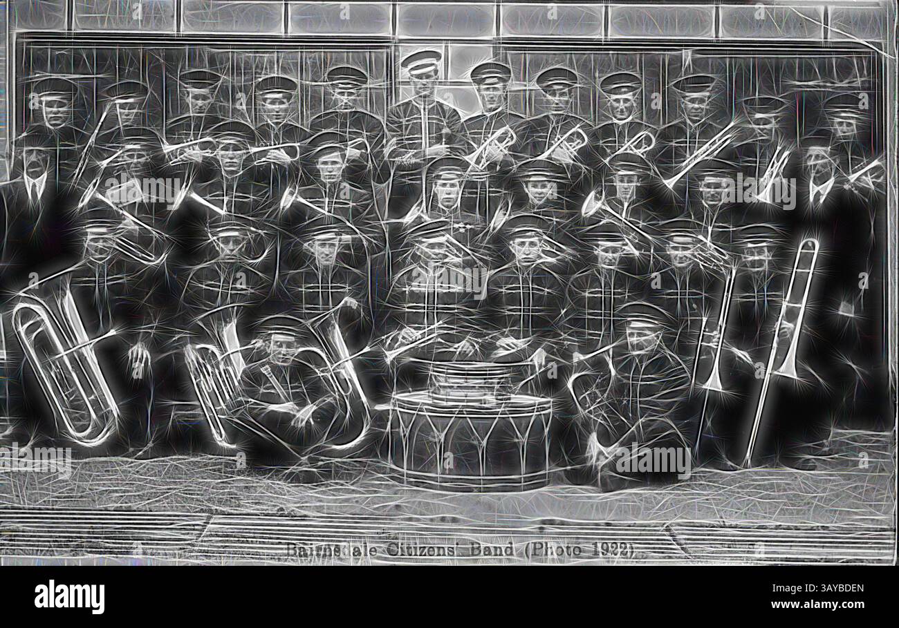 A large group of musicians poses together, showcasing a variety of ...