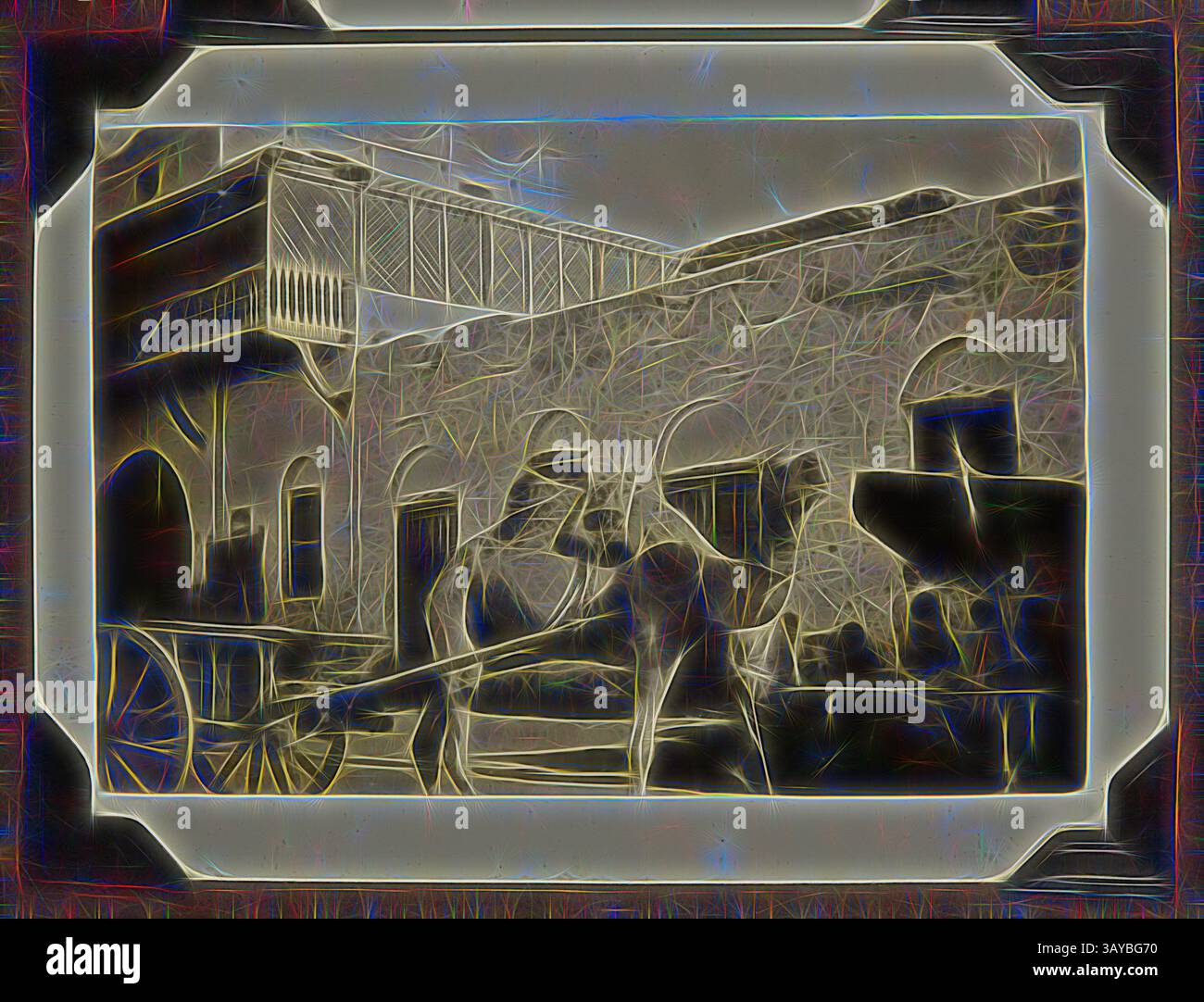 Photograph camel cart hi-res stock photography and images - Alamy