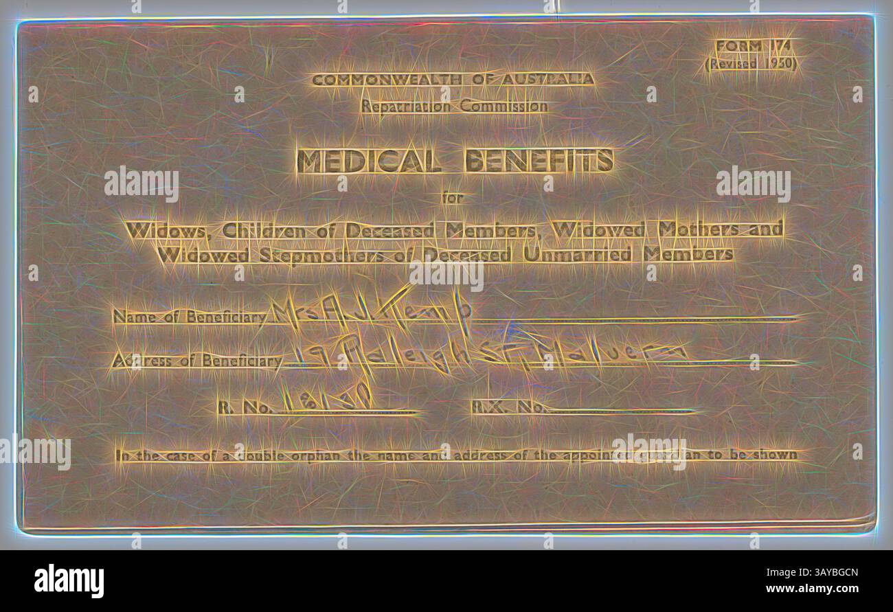 Beneficiarys name hi-res stock photography and images - Alamy