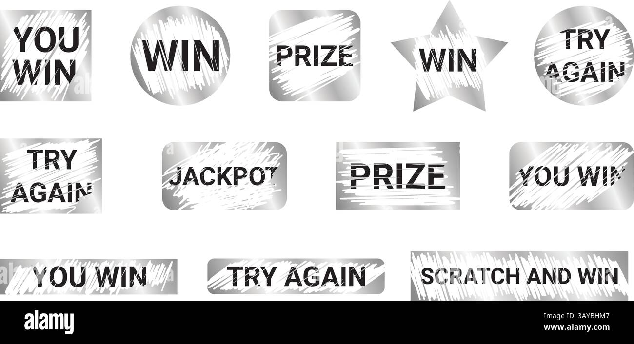 Scratchcard texture hi-res stock photography and images - Alamy