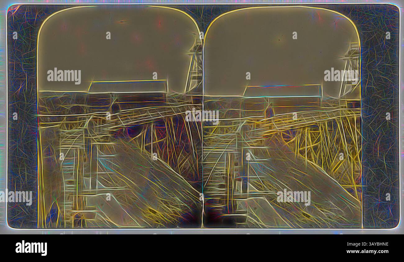 White stereographs showing machinery hi-res stock photography and ...