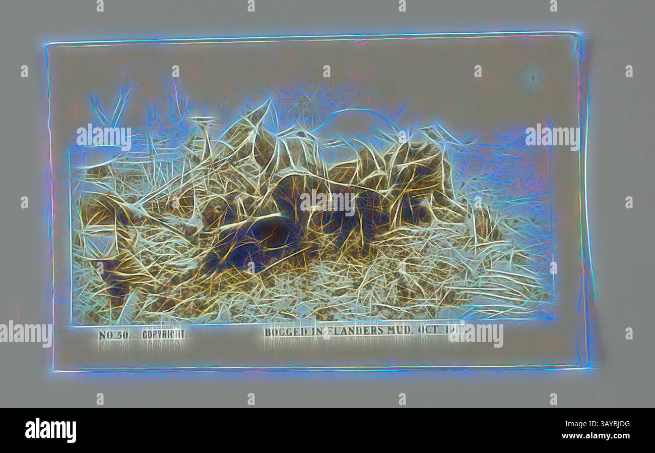 A chaotic scene depicting a tangle of mud and debris, likely reflecting ...