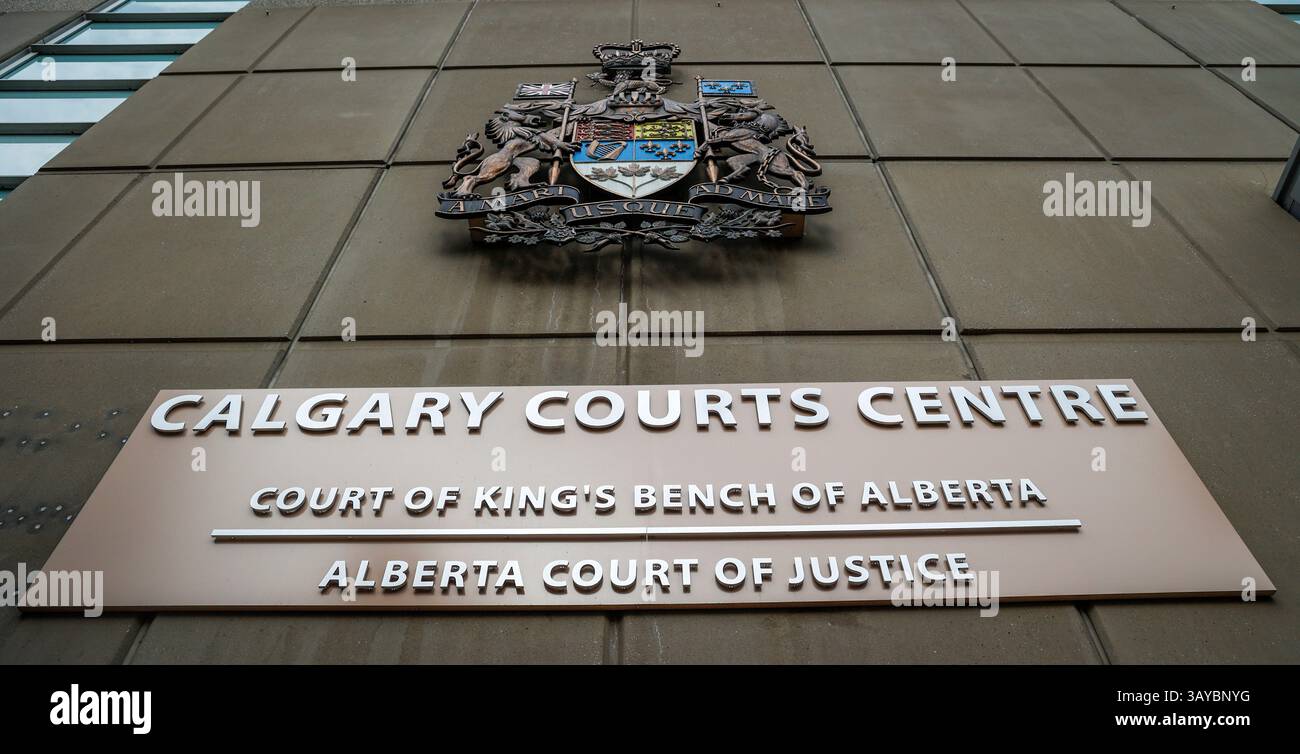 Calgary, Canada. 06th May, 2024. The Calgary Courts Centre pictured in ...