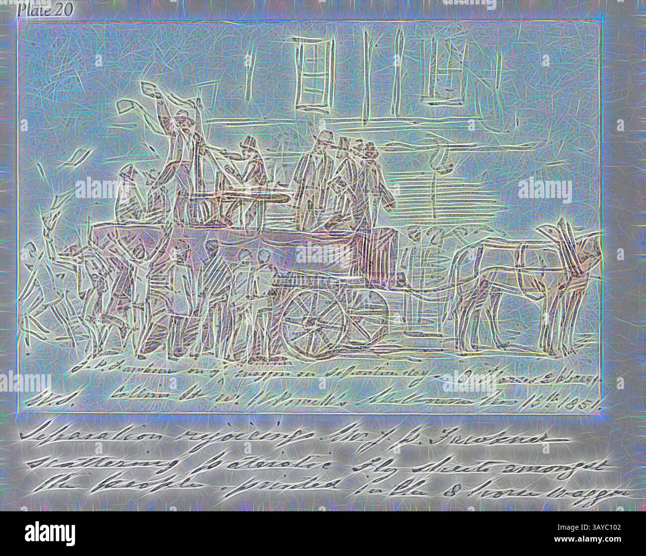 Illustration of fawkner riding hi-res stock photography and images - Alamy
