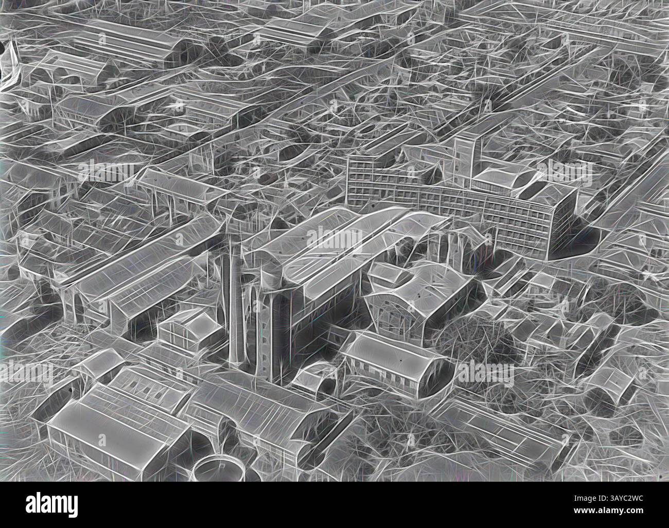 1930s industrial buildings hi-res stock photography and images - Alamy