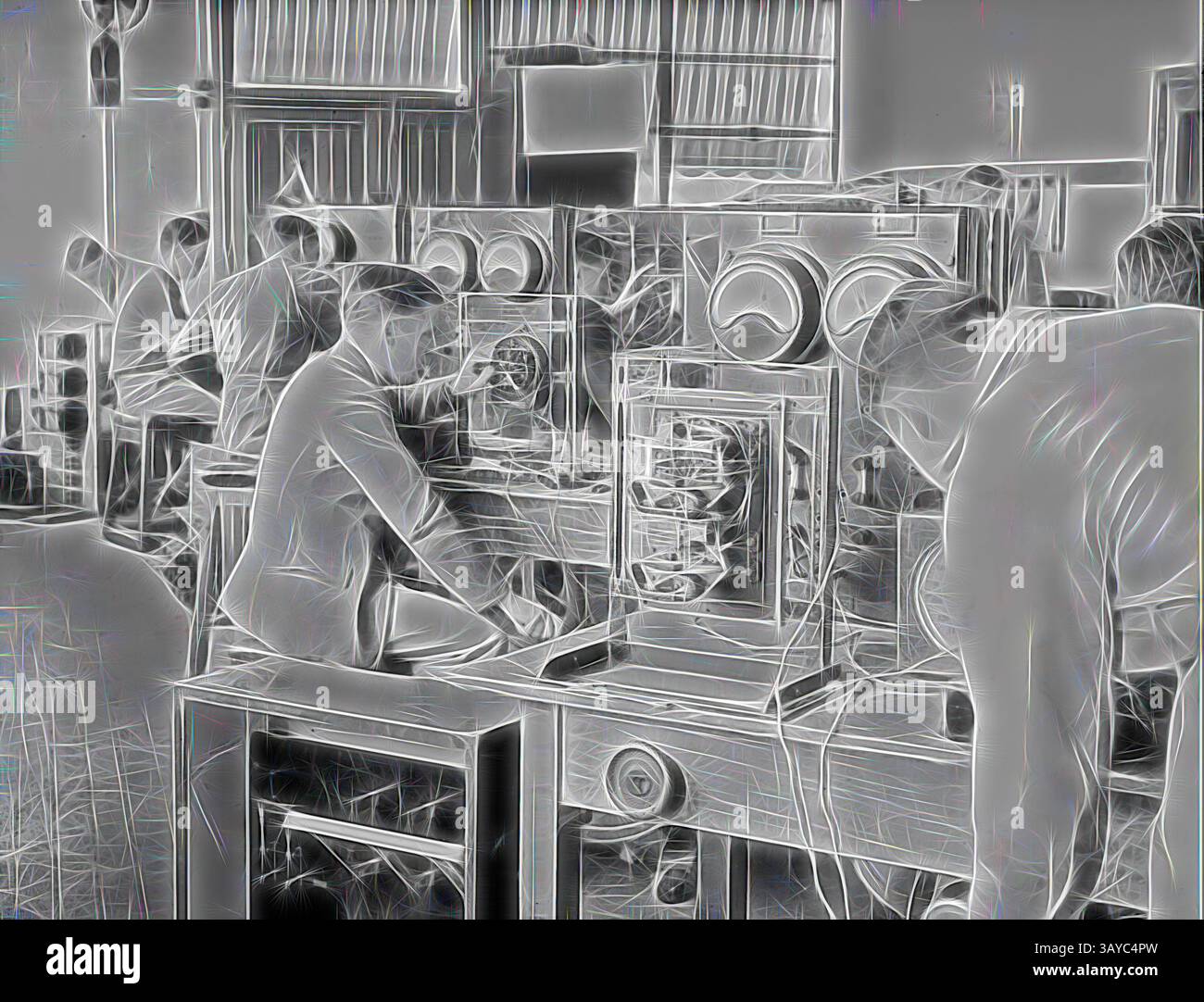 Busy workshop atmosphere hi-res stock photography and images - Alamy