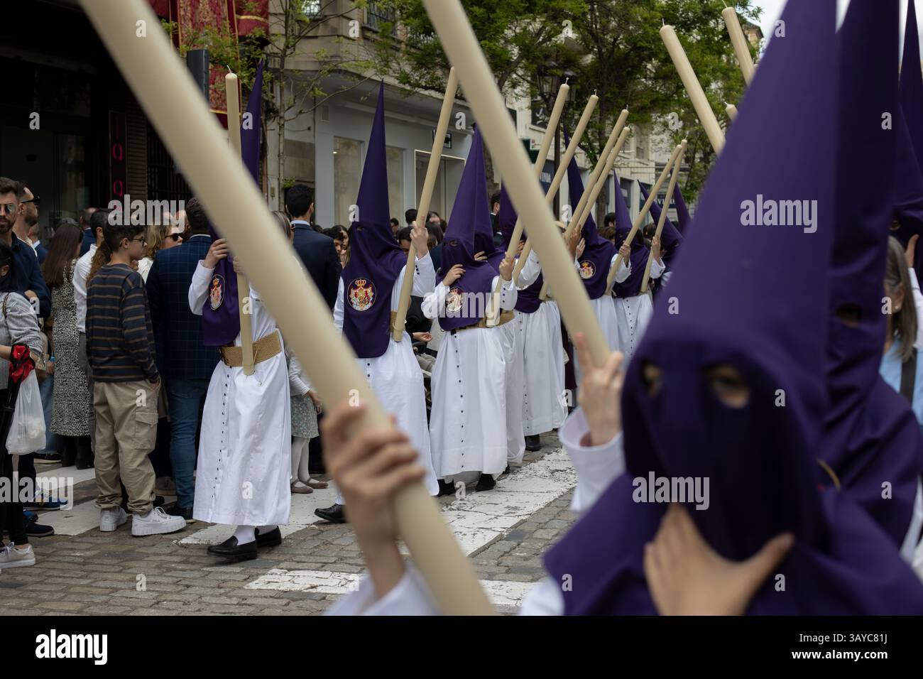 La Semana Santa Seville 2025, Seville's Holy Week, notable for the ...