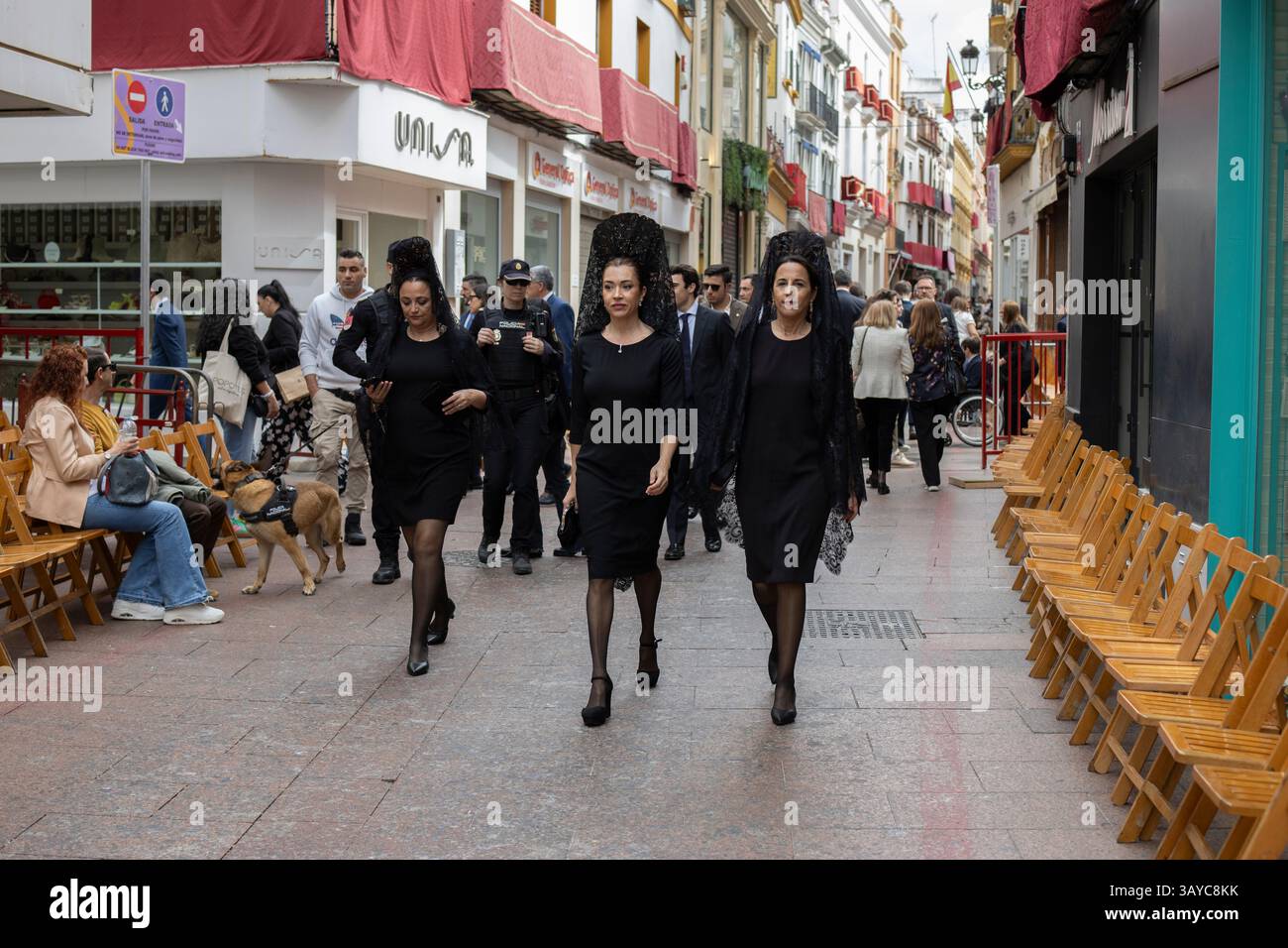 La Semana Santa Seville 2025, Seville's Holy Week, notable for the ...