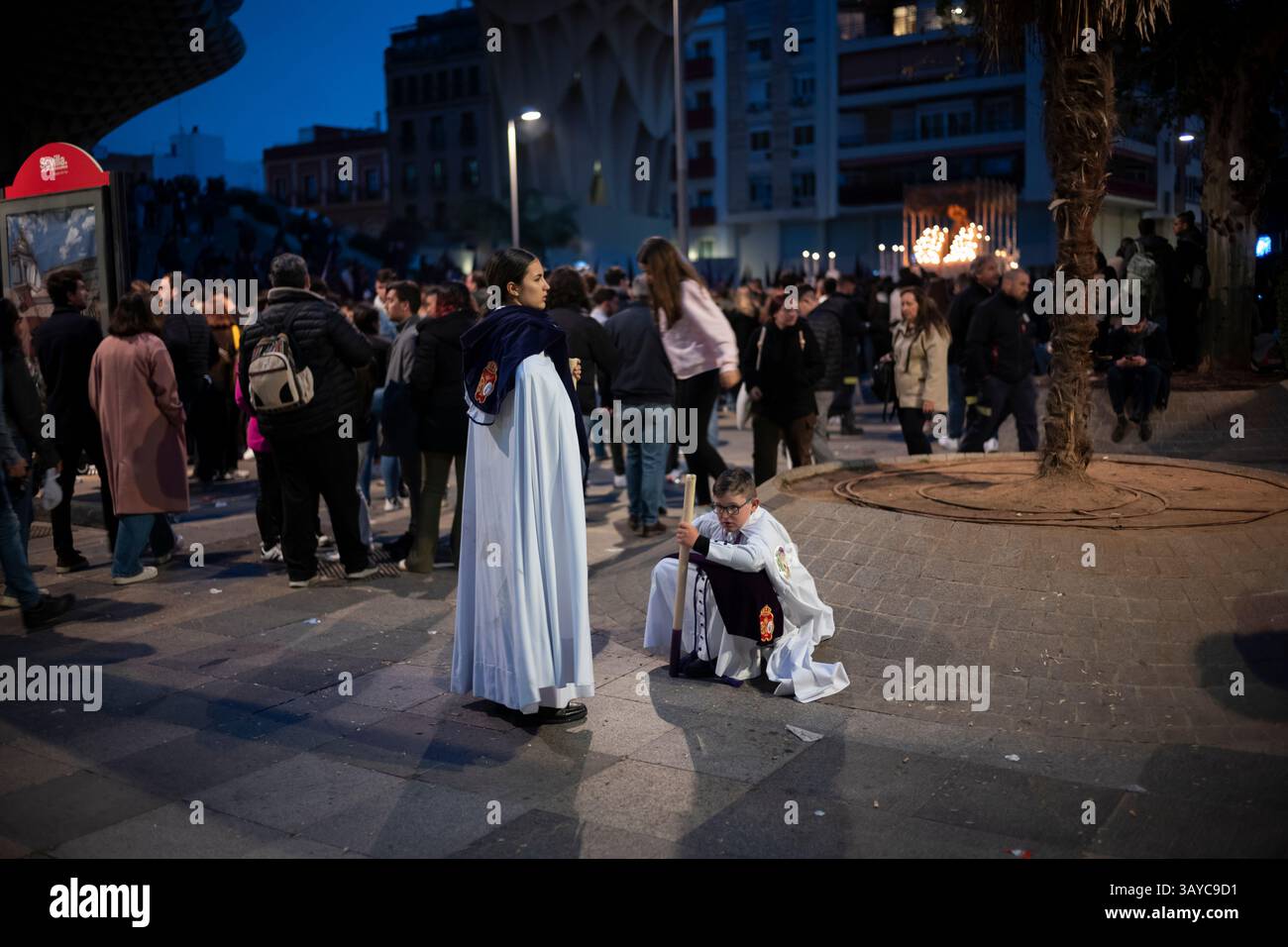 La Semana Santa Seville 2025, Seville's Holy Week, notable for the ...