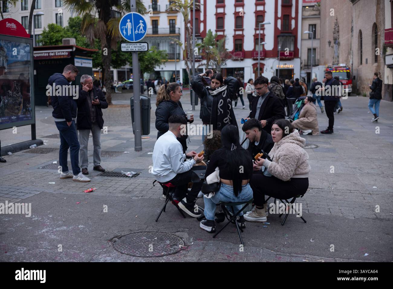 La Semana Santa Seville 2025, Seville's Holy Week, notable for the ...