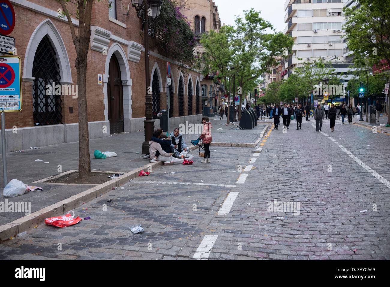 La Semana Santa Seville 2025, Seville's Holy Week, notable for the ...