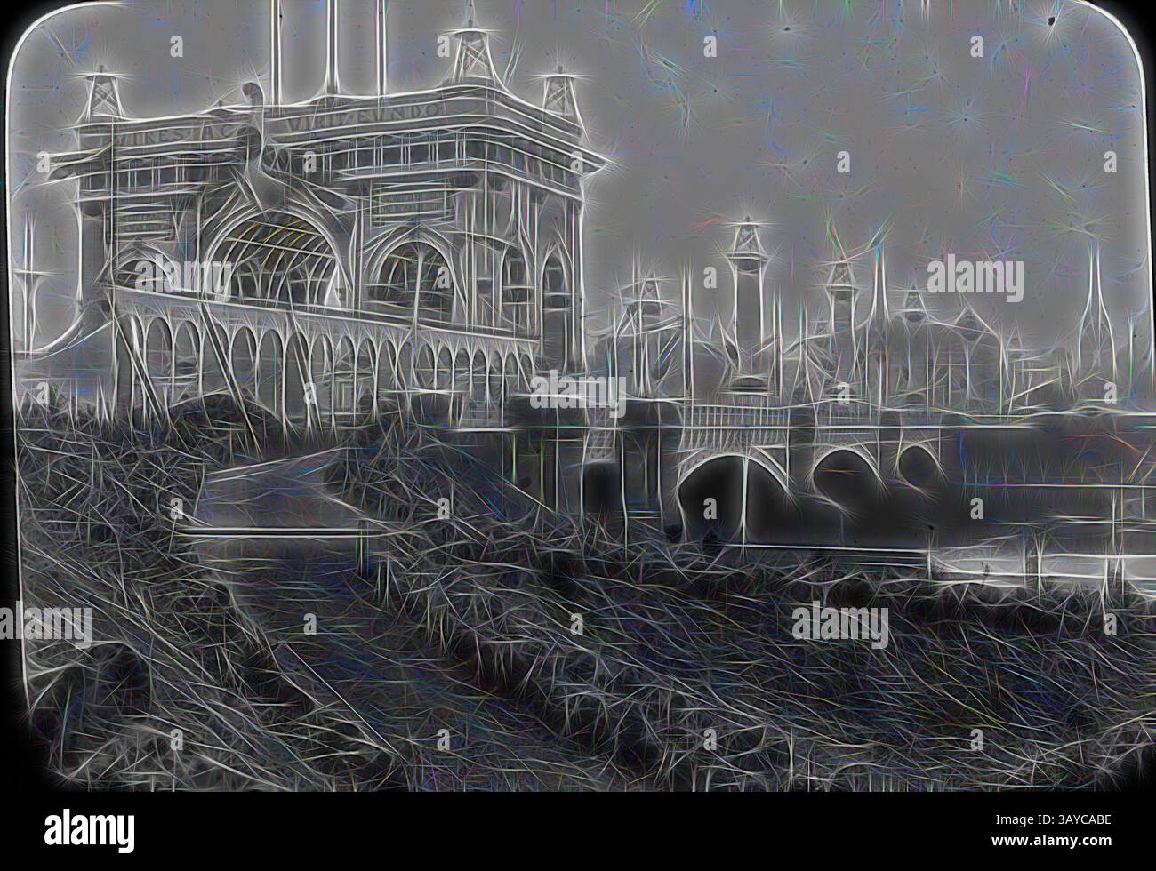 Lantern slide federation arch hi-res stock photography and images - Alamy