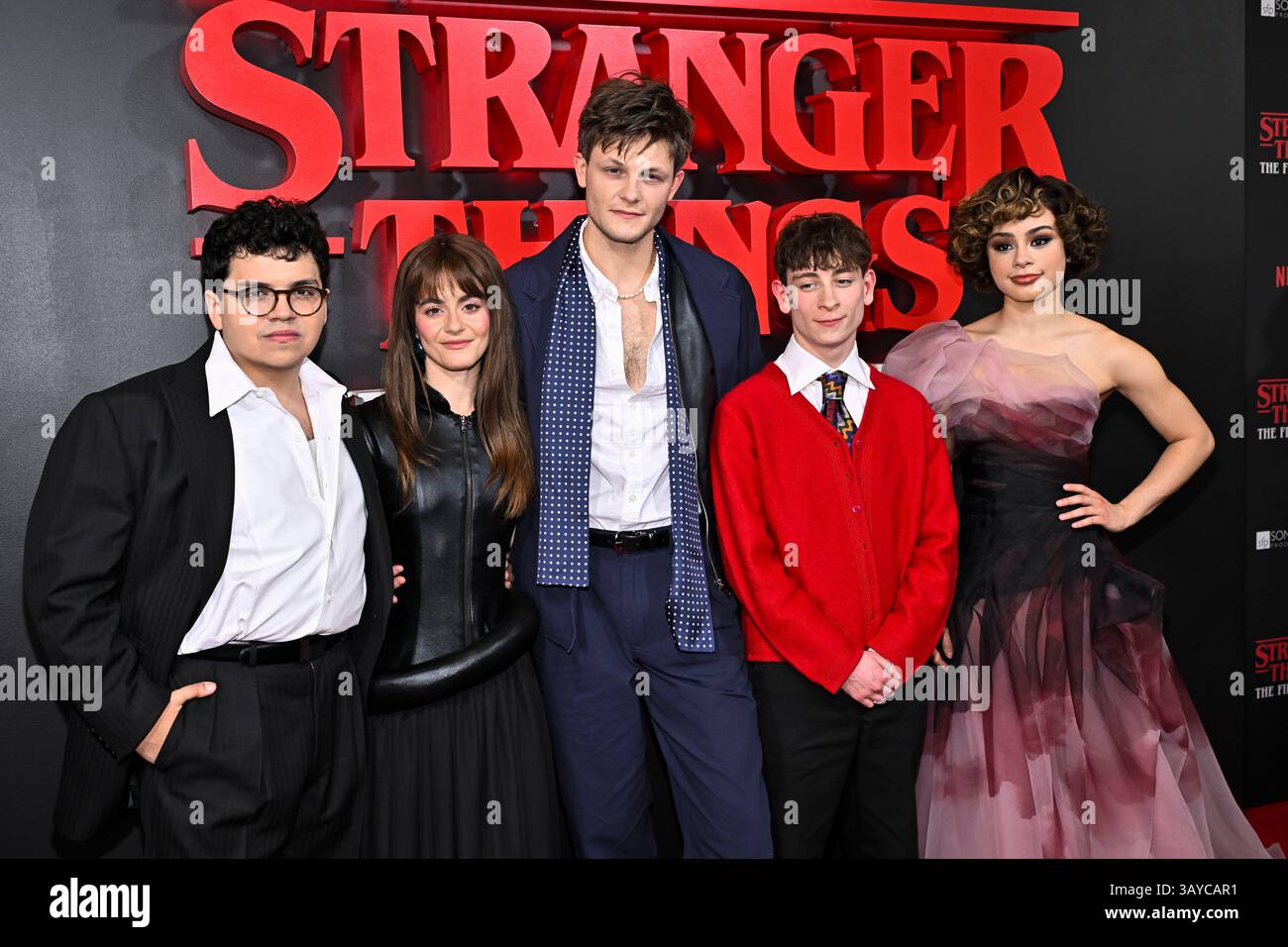 Juan Carlos, from left, Alison Jaye, Burke Swanson, Louis McCartney ...