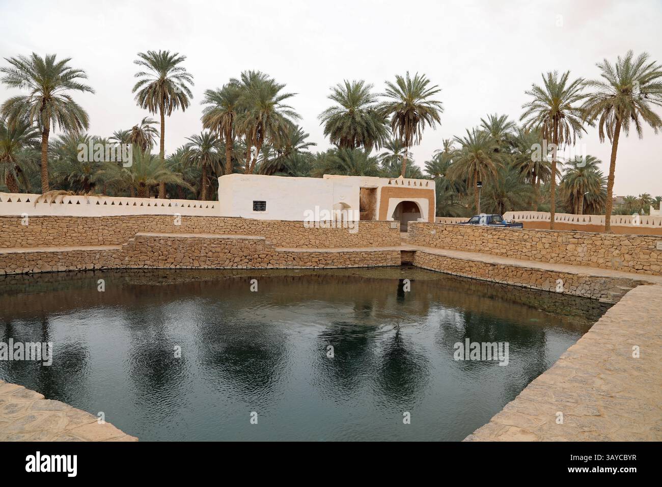 Spring water pool at Ghadames in northwestern Libya Stock Photo - Alamy