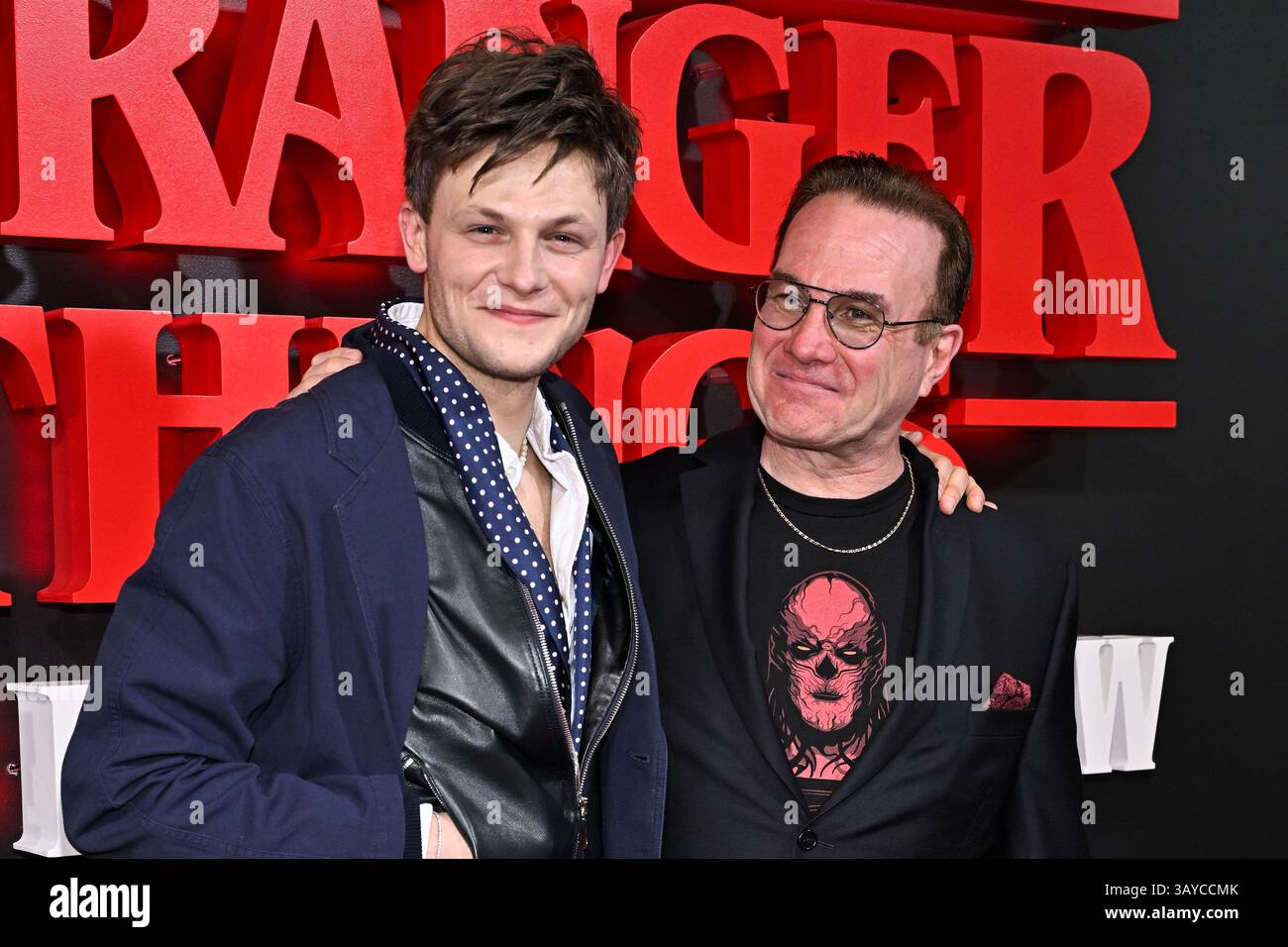 Burke Swanson, left, and Ted Koch attend "Stranger Things: The First ...
