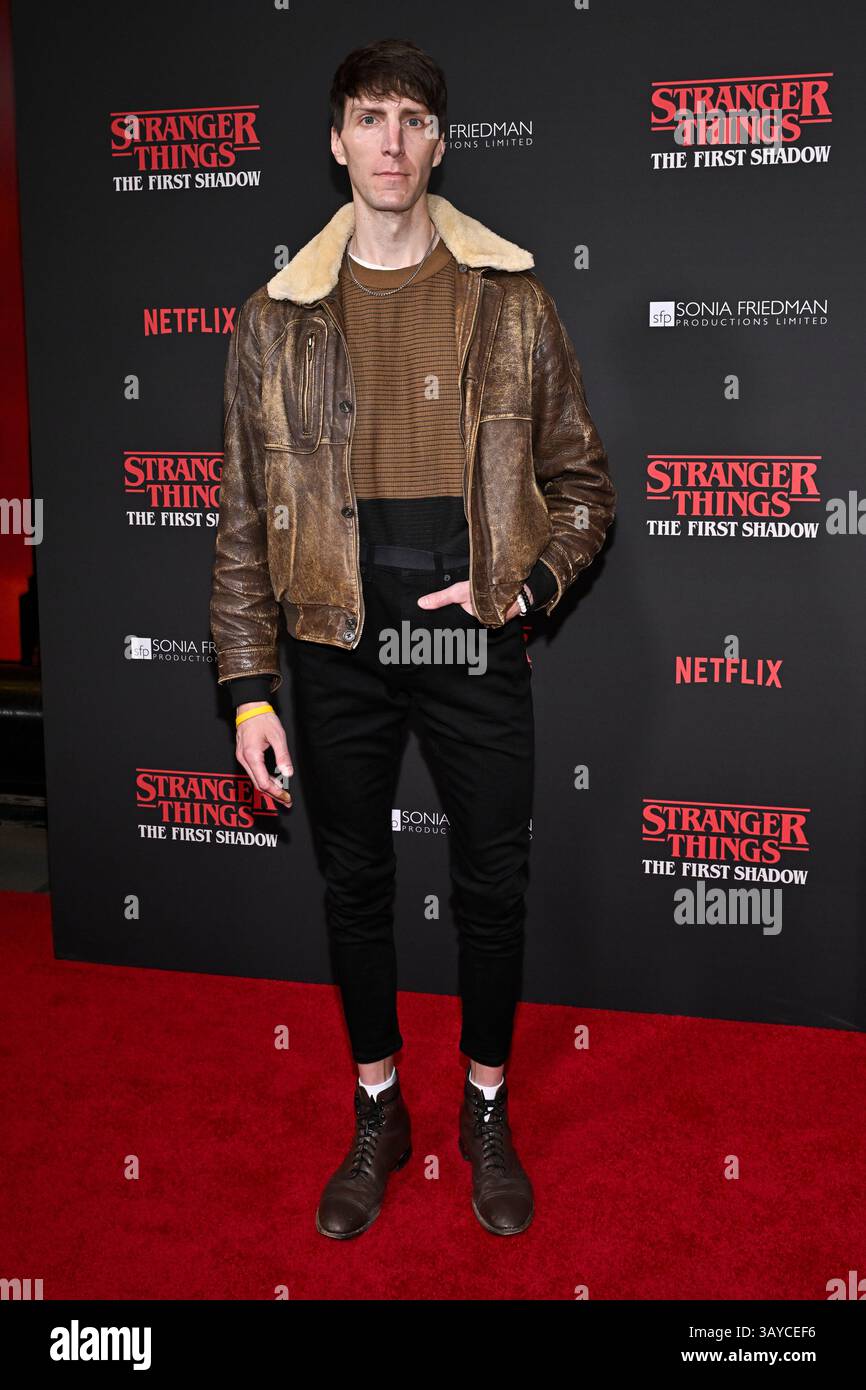 Alex Breaux attends "Stranger Things: The First Shadow" Broadway ...
