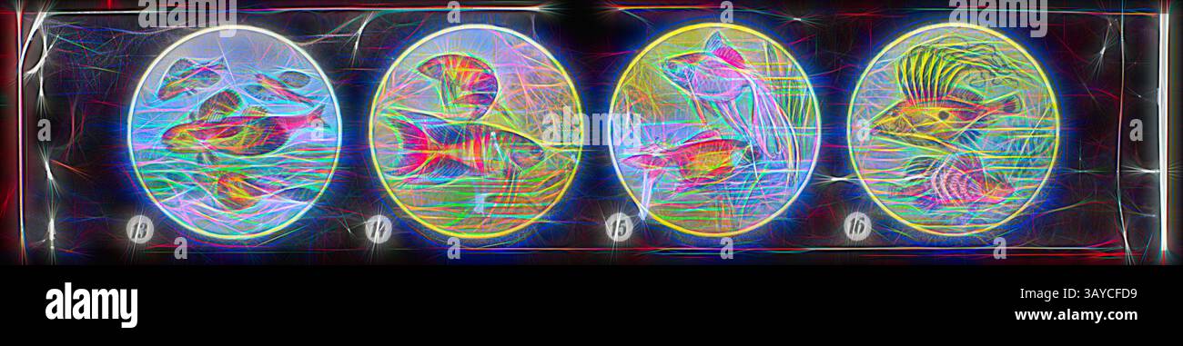 Various fish swimming amidst hi-res stock photography and images - Alamy