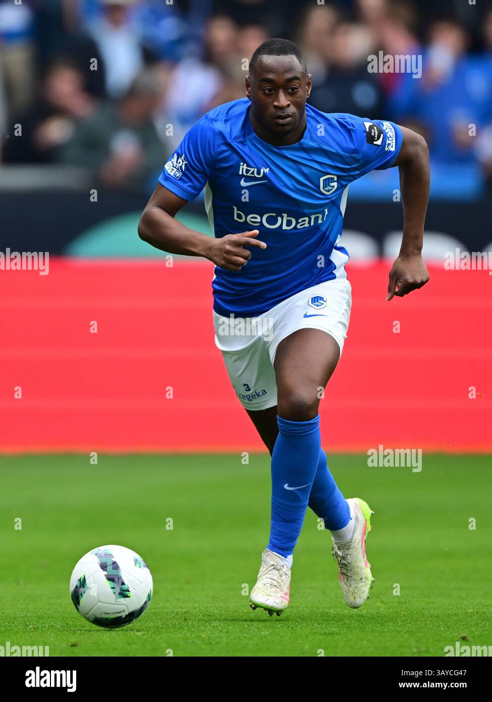 GENK - Mujaid Sadick of KRC Genk during the playoffs for the ...