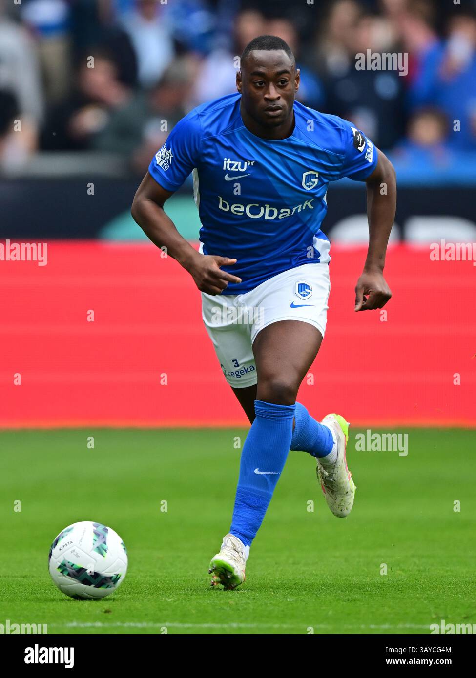 GENK - Mujaid Sadick of KRC Genk during the playoffs for the ...