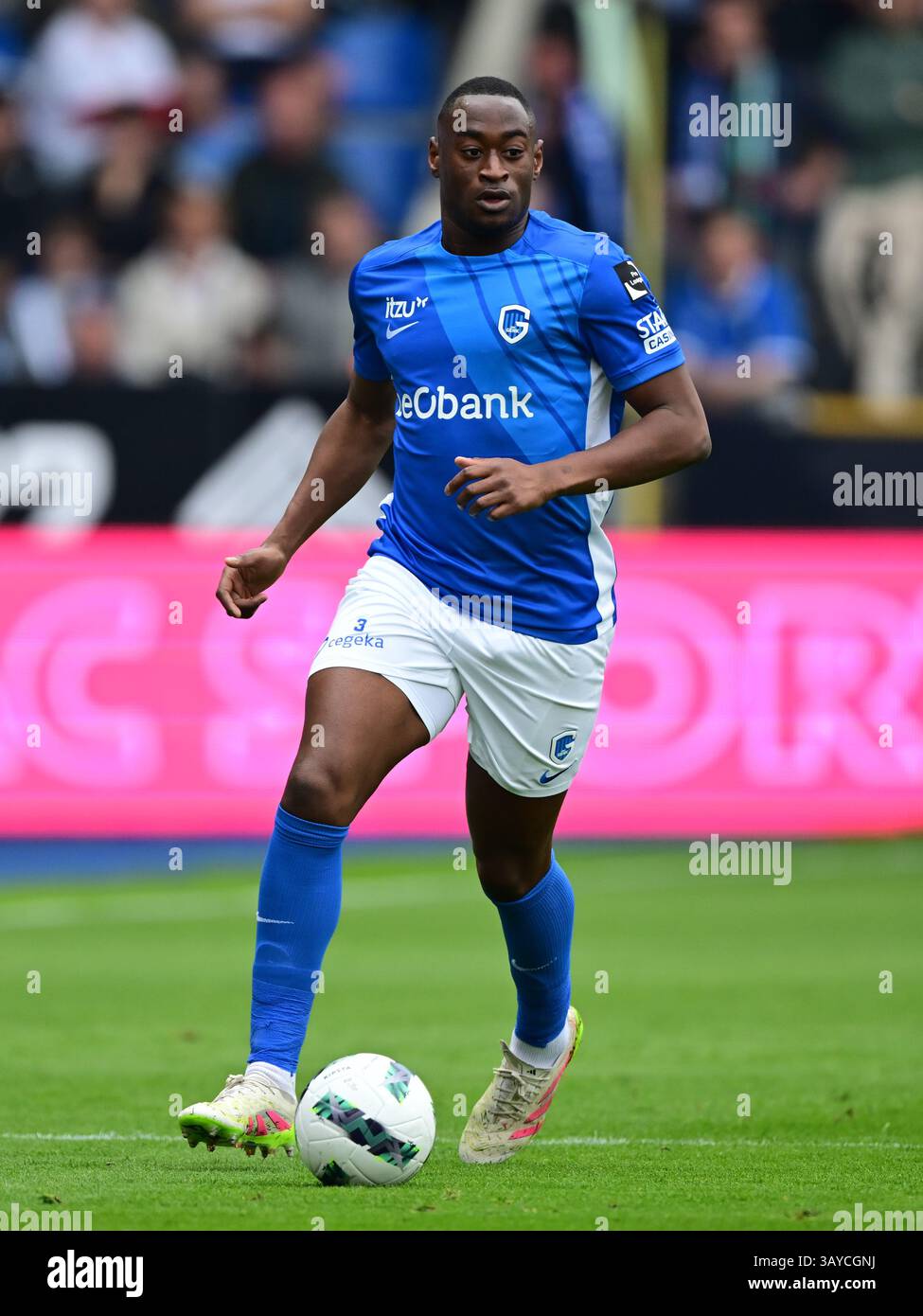 GENK - Mujaid Sadick of KRC Genk during the playoffs for the ...