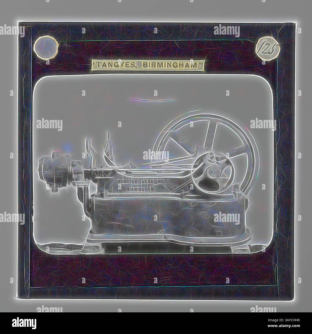 An antique sewing machine prominently displayed, showcasing its ...