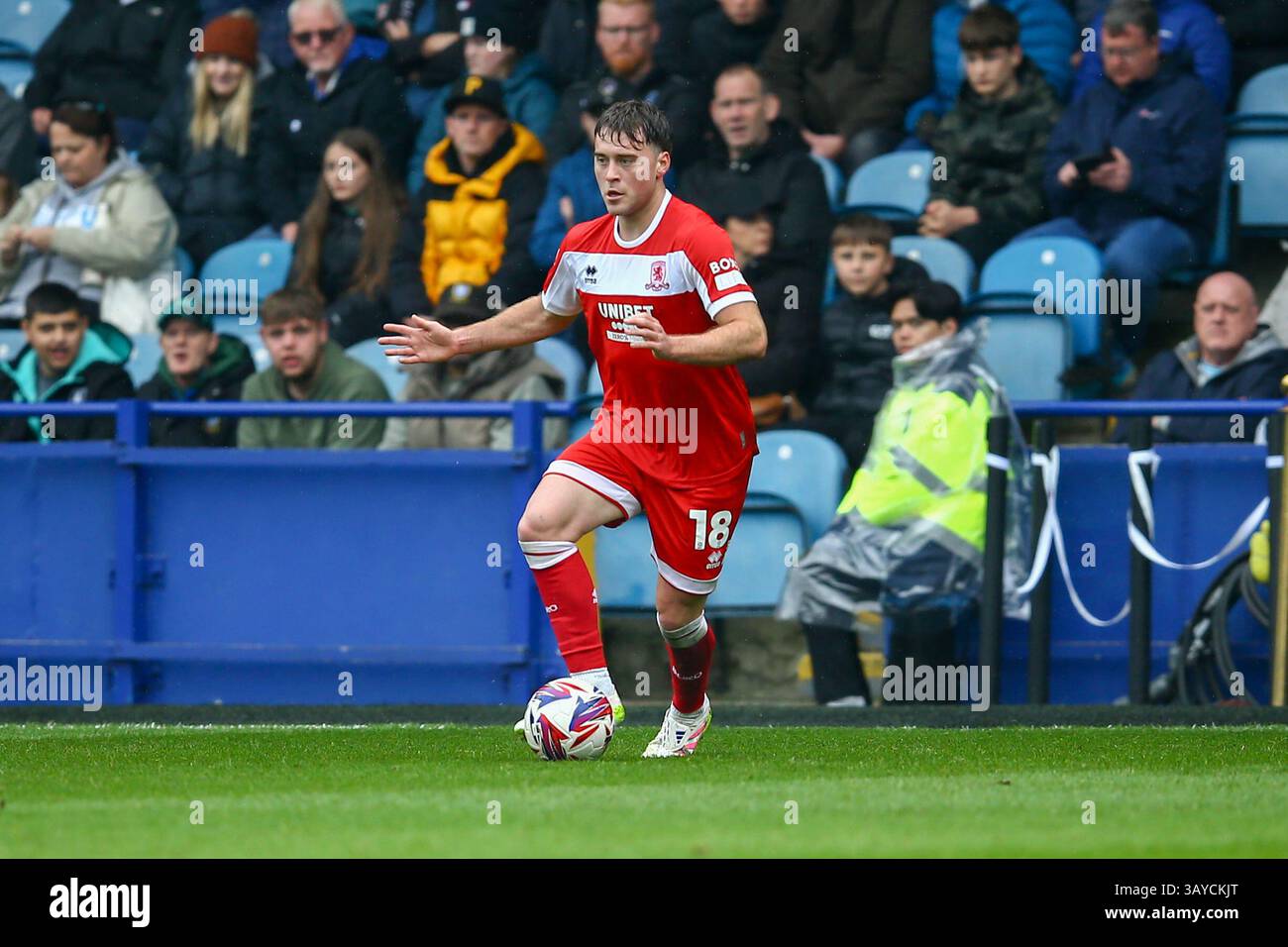 Hillsborough Stadium, Sheffield, England - 21st April 2025 Aidan Morris ...