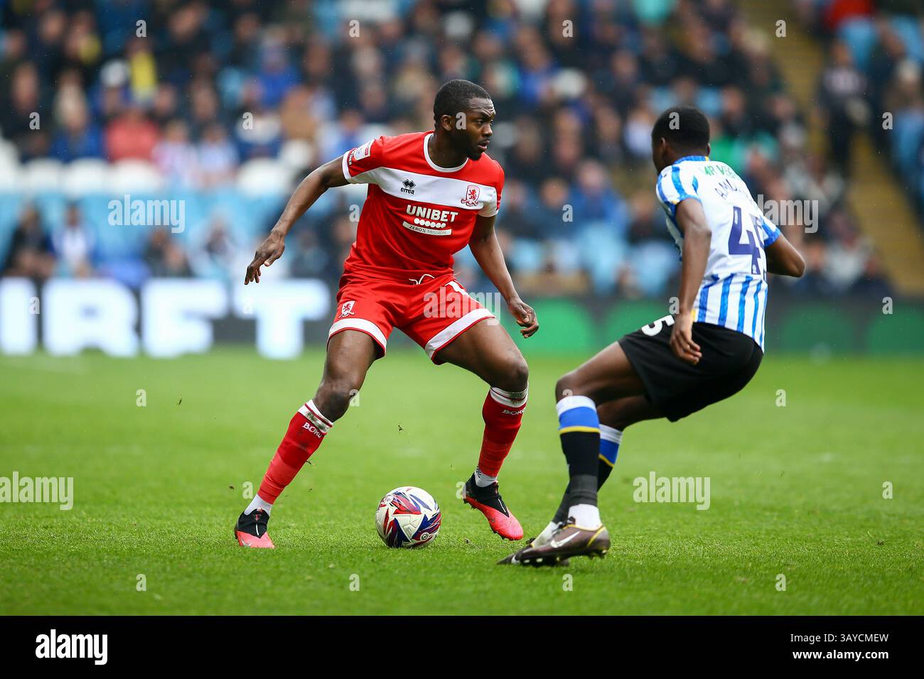 Hillsborough Stadium, Sheffield, England - 21st April 2025 Anfernee ...