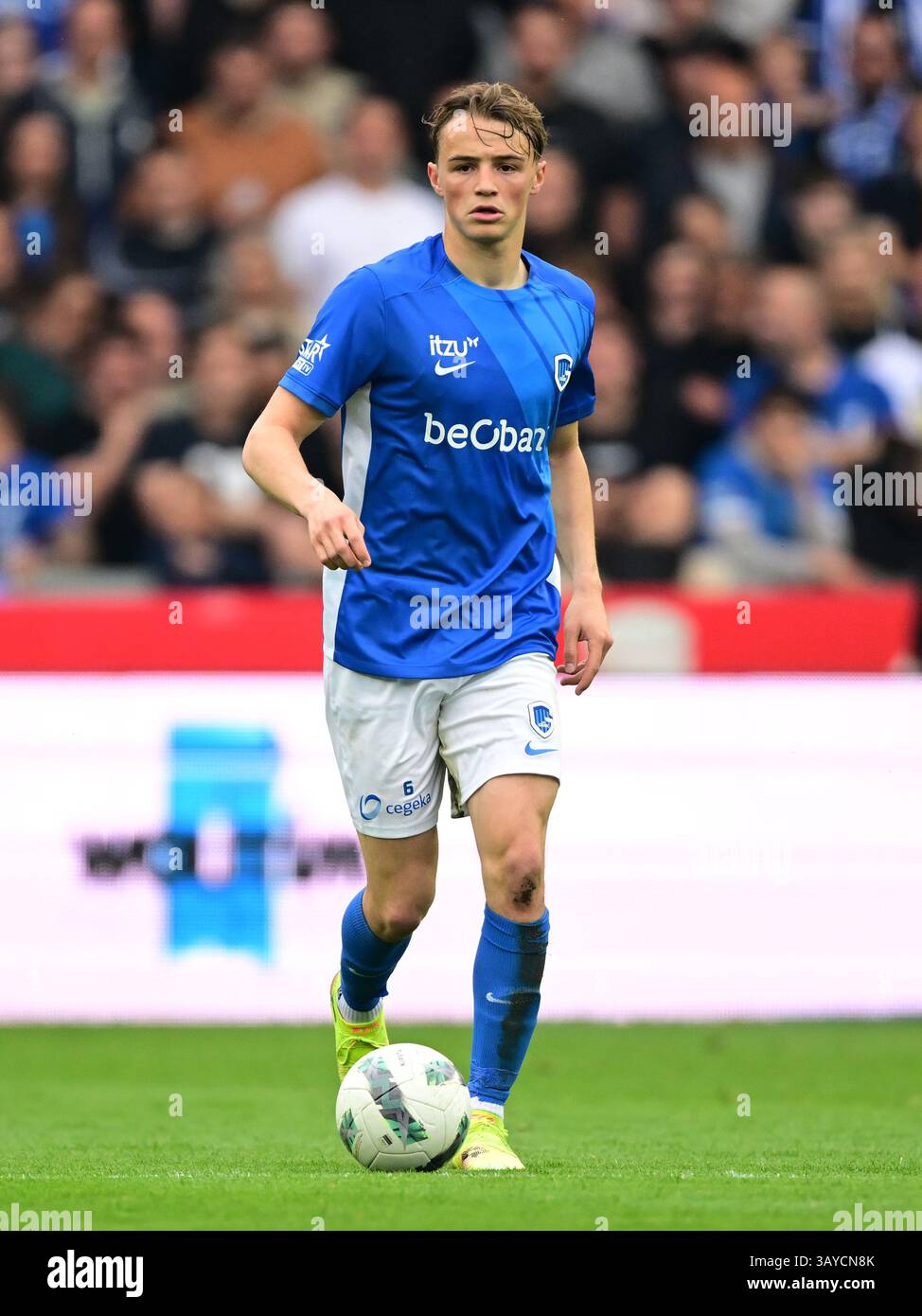 GENK - Matt Smets of KRC Genk during the playoffs for the championship ...