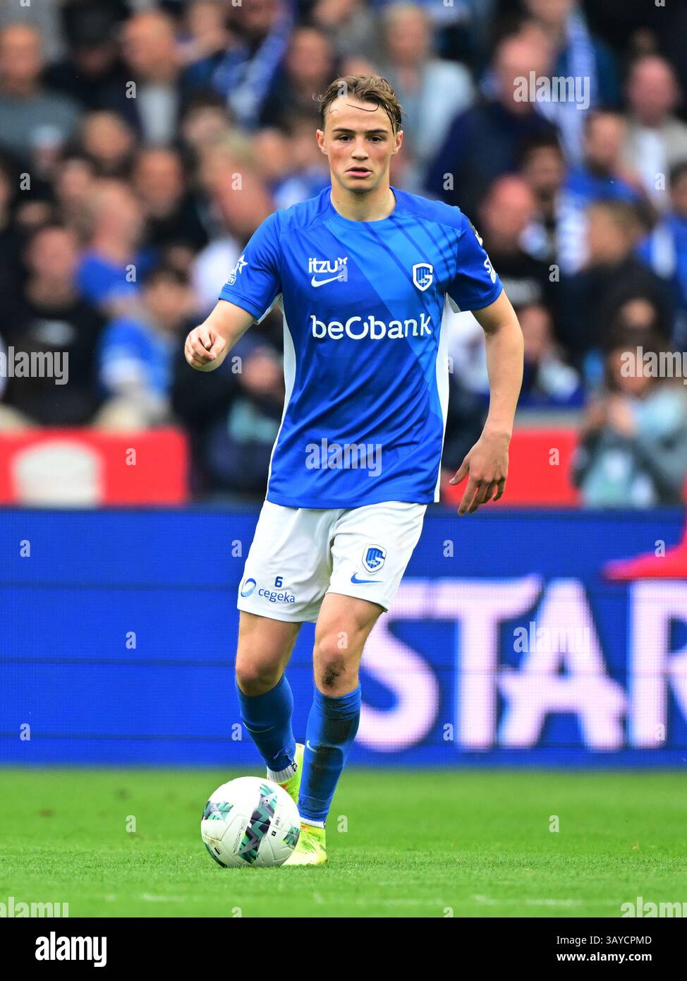 GENK - Matt Smets of KRC Genk during the playoffs for the championship ...