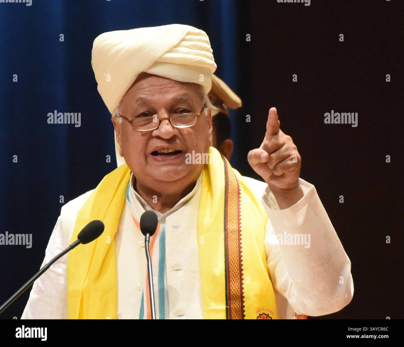 India. 22nd Apr, 2025. PATNA, INDIA - APRIL 22: Bihar Governor Arif ...